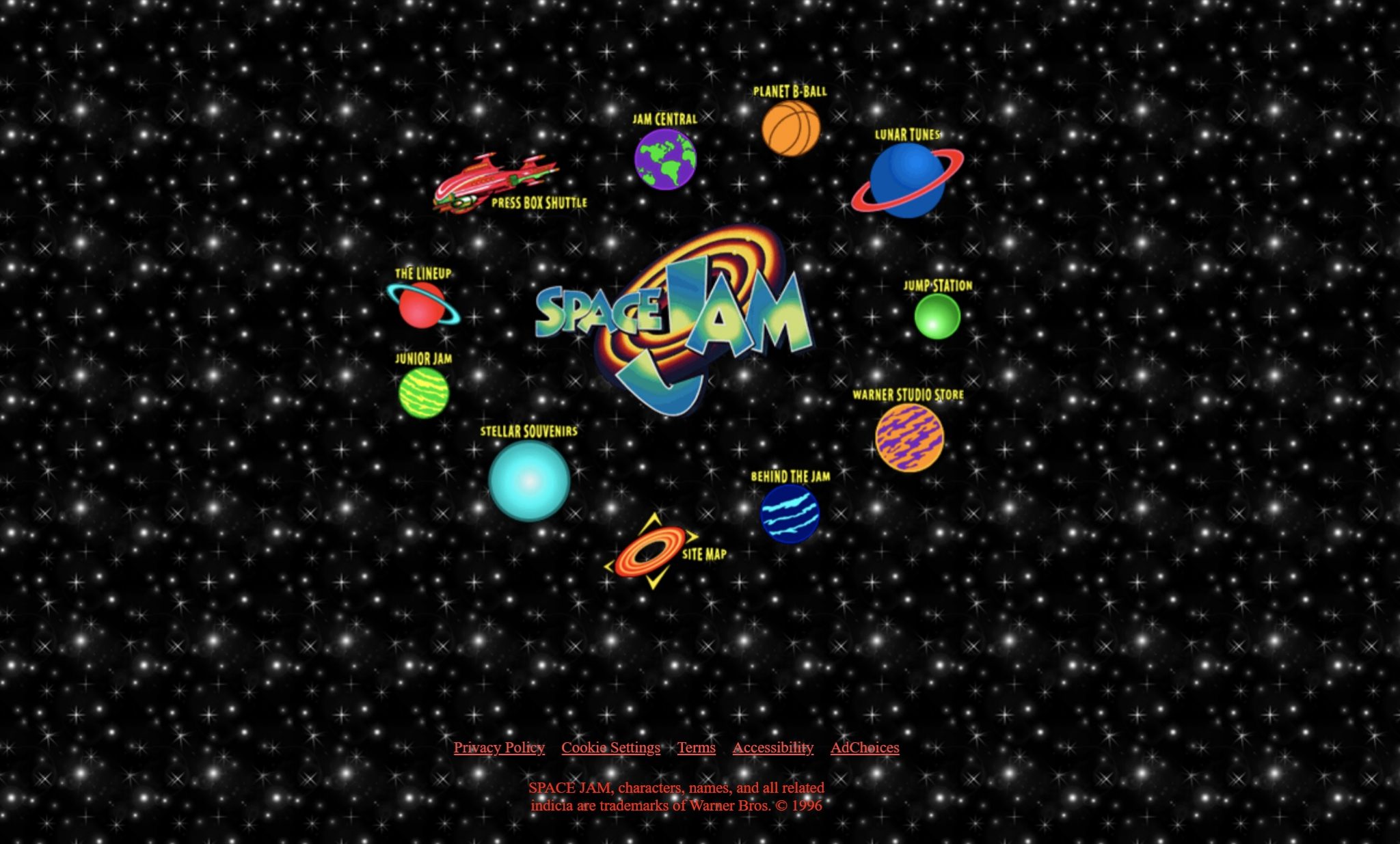 Το original website του Space Jam είναι… ζωντανό! Δείτε πως ήταν το ...